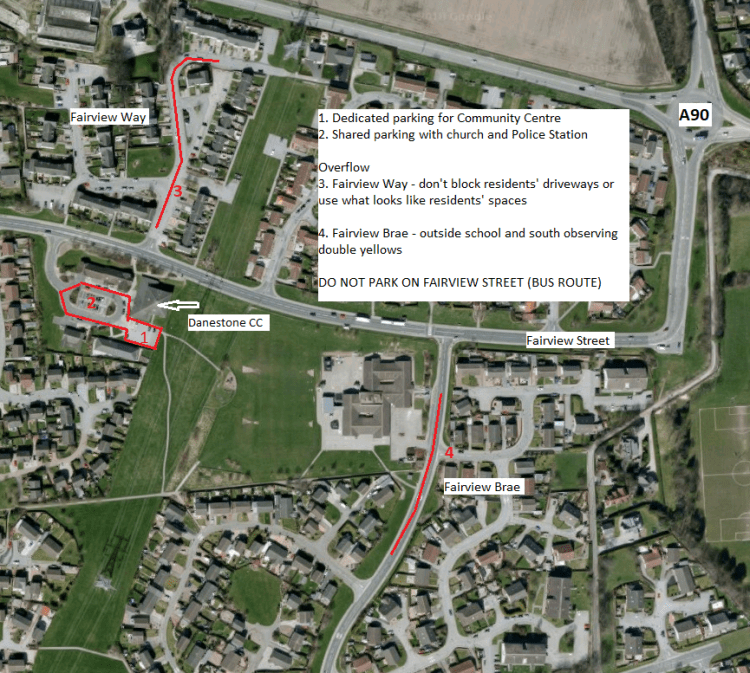 parking map – GRAMPIAN ORIENTEERS